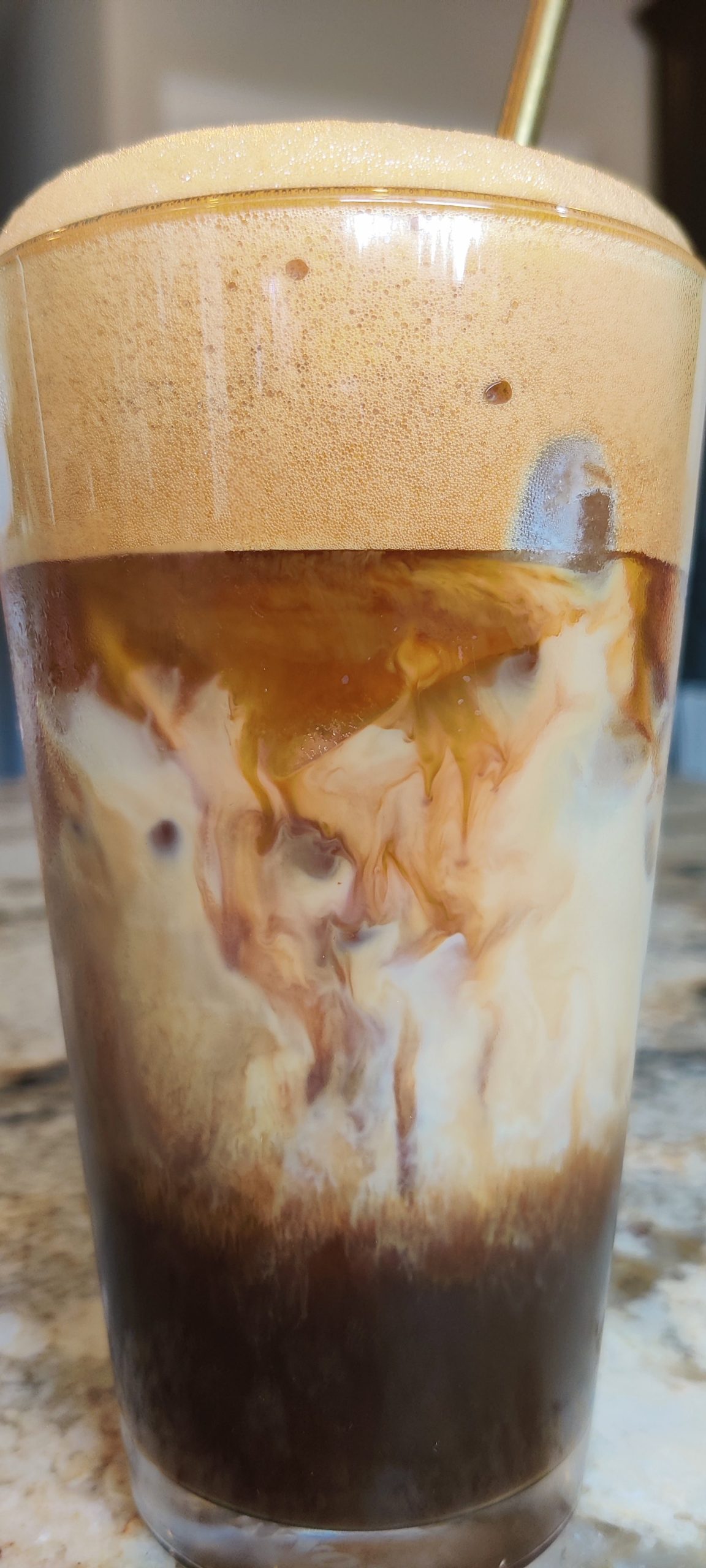 Brown Sugar Oat Milk Iced Coffee | Tine + Tumbler
