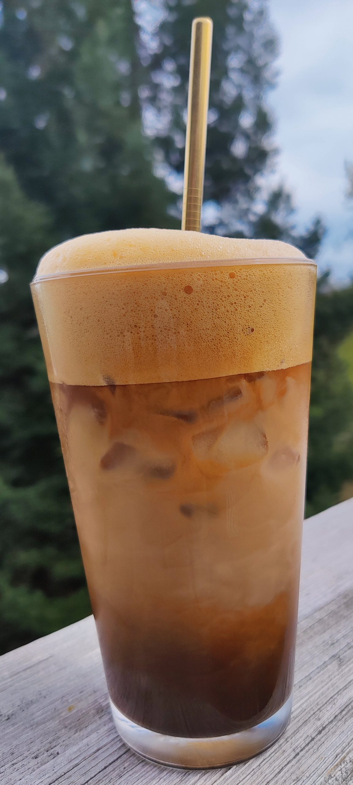 Brown Sugar Oat Milk Iced Coffee | Tine + Tumbler